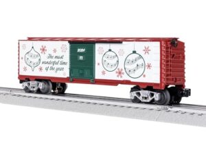 lionel 2024 christmas music o gauge model train boxcar