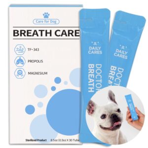 doctor by breath bronchial supplements for dogs - dog cough relief - for dry, wet & barkly pet cough (pack of 3)