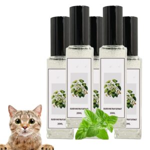 kfvbbt herbal cat joy, catnip spray for cats, cat scratching spray mist, cat training spray with catnip, cat anxiety relief, cat calming (color : 5pcs)