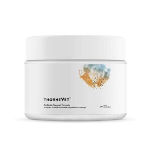 thornevet probiotic support formula – gastrointestinal support for dogs, cats & horses, powder, natural