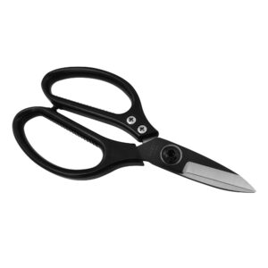 sharp leather scissors, cutting scissors all purpose, fabric scissors professional, adult scissors with micro serrate blade, large handle scissors big grip, sewing scissors for fabric cutting