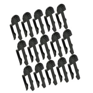 garneck 50pcs trash can clip trashcan garbage bag clamp trash can stabilizer snack sealing clip waste bins clips trash can clamp food storage bag clip garbage bag clips heavy holder