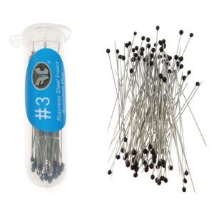 lind kitchen 100 pieces/can 40mm 3# stainless steel pins for entomology, dissection and butterfly collections