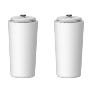 waterdrop aq-4125 shower filter replacement for aquasana® aq 4125, aq-4100, aq-4105, aq-4100nsh, aq-4105chr shower water filter system, jonathan product beauty shower filter, pack of 2