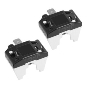 timebid 2 pcs 1/3hp 250w refrigerator thermal overload protectors - cost-effective freezer compressor replacement parts