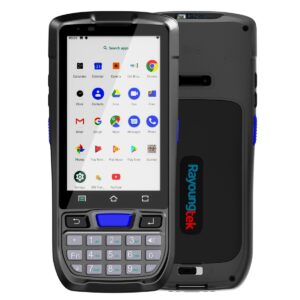 rayoungtek android barcode scanner built-in hw n5703 1d/2d/qr scan engine, nfc reader, rugged android 12 4g wifi wireless handheld moible computer pda data terminal for inventory warehouse wms