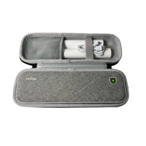 carrying case with handle for portable printers of iooioo peripage a40, a40 plus, d210, munbyn itp01, itp01p, jadens pd-a4