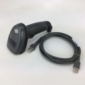 Generic Zebra DS4608-HD (High Density) Handheld Corded Barcode Scanner(2D/1D,IP52,Black), includes RS232 Cable and USB Cable