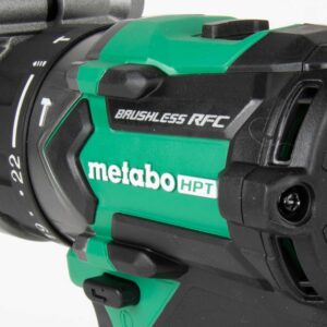 Metabo HPT 18V MultiVolt™ Cordless 1/2-Inch Hammer Drill | Tool Only - No Battery | Reactive Force Control | Highest Power in its Class | DV18DCQ4