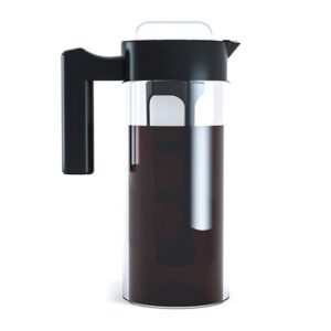 kenntsh 1300ml espresso maker cold brew iced coffee maker dual use filter coffee&tea pot espresso ice drip maker glass pots