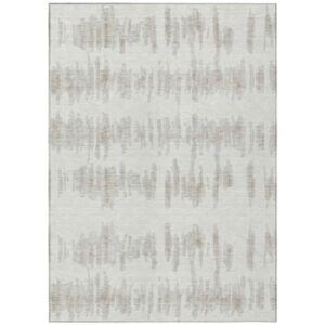 addison rugs chantille acn905 ivory 10' x 14' indoor/outdoor, machine washable, easy clean, non shedding, bedroom, living room, dining room, kitchen, patio rug