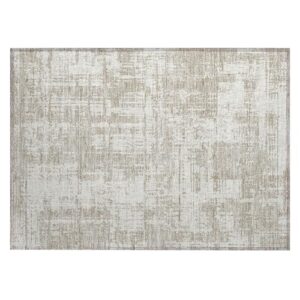 addison rugs chantille acn895 taupe 1'8" x 2'6" indoor/outdoor, machine washable, easy clean, non shedding, bedroom, living room, dining room, kitchen, patio rug