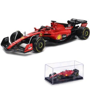 jodiyaah bburago 1:24 f1 2023 sf23 16# charles leclerc ferrari alloy car die cast car model collection gift (1/24 sf23 16#)