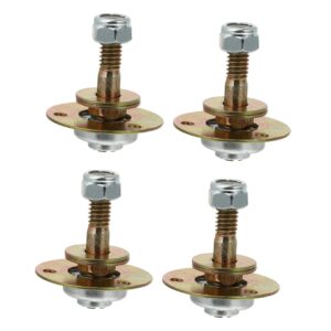 vintorky 4pcs rocking chair bearing rocking chair part mechanic accessories mxmm bearing chair linkage threaded bearing furniture connecting fitting iron office mechanical screw