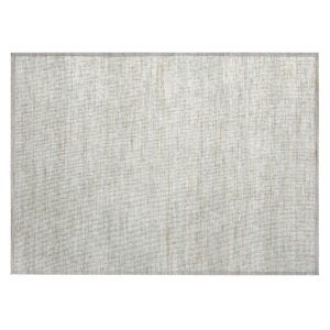 addison rugs chantille acn896 ivory 1'8" x 2'6" indoor/outdoor, machine washable, easy clean, non shedding, bedroom, living room, dining room, kitchen, patio rug