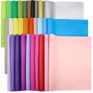 rykomo 150 sheets 20×26 inch large wrapping tissue paper, tissue paper for gift bags 30 colors tissue paper bulk rainbow gift tissue paper for gift bags wrapping art tissue decoration