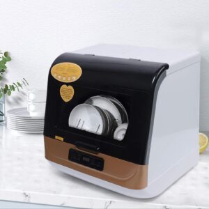 110v countertop dishwasher portable dishwasher 360 degree auto spray type comfee countertop dishwasher 4 washing programs air-cooled drying portable countertop dishwasher mini washing machine