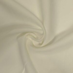 texco solid color polyester spandex 4-way twill stretch work clothes, formal wear, and diy projects/apparel fabric, off white 1 yard