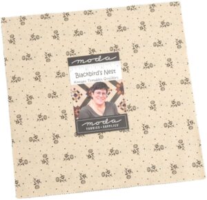 blackbird's nest layer cake®, 42-10" precut fabric quilt squares by kansas troubles quilters