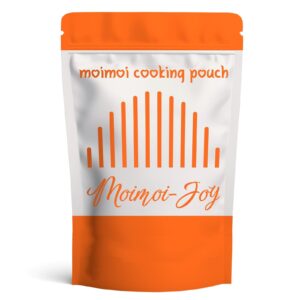 moimoi cooking pouch pack of 100 - perfect for moi moi, ekuru, agidi, eko, ogi, & more - cut cooking time by 80% - bpa-free, reusable bags