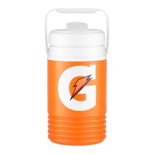 gatorade half gallon cooler jug, sports hydration jug, bpa-free, 64oz, double wall insulation​