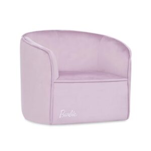 evolur barbie be bold be you kid's sofa in purple