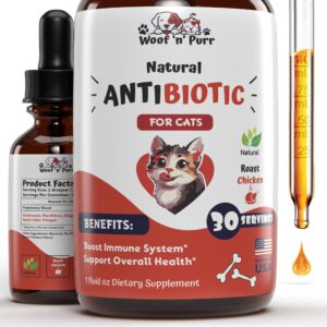 natural cat antibiotic - antibiotics for cats - pet antibiotics - cat antibiotics - cat allergy relief for cats - antibiotic for cats - cat uti antibiotics - 1 fl oz: roast chicken flavor