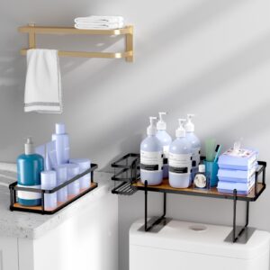 over the toilet storage, over toilet shelf organizer, bathroom organizer over toilet with removable basket paper holder, above toilet storage with non-trace adhesive, no drilling toilet organizer