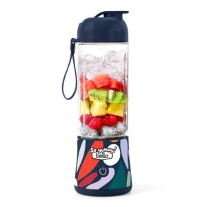 so yummy by bella portable to go blender, navy