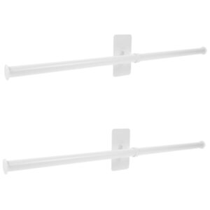 2pcs aluminum alloy towel rack kitchen towel bar bathroom racks shower towel rack hand towel racks for bathroom towel rack for kitchen towel rods for bathroom bath towel holder