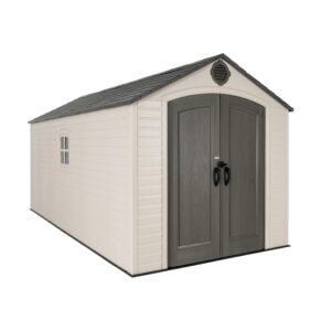 lifetime outdoor storage shed, 8 x 15 foot