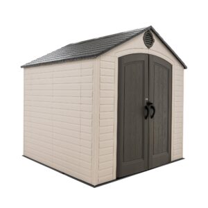 lifetime outdoor storage shed, 8 x 7.5 foot