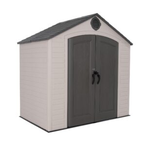 lifetime outdoor storage shed, 8 x 5 foot