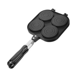 ciyodo non stick frying pan and hamburger making mold non sticking kitchen pot for versatile cooking ideal for breakfast and more