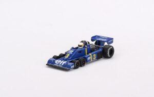 tyrrell p34#3 jody scheckter f1 formula one swedish gp winner (1976) ltd ed to 2880 pcs 1/64 diecast model car by true scale miniatures mgt00583