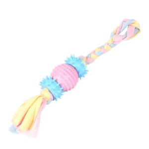 fomiyes 1pc pet playing toy female dog toy pet dental cleaning cotton rope pet toy dog+toy pet educational dog bite toy pet door handle cat toy toys pet chew toy the dog cloth