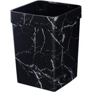 bestoyard marble trash can trash basket large trash cans bathroom trashcan trash can bedroom marble bathroom trash black bins garbage can waste bin container outdoor plastic office