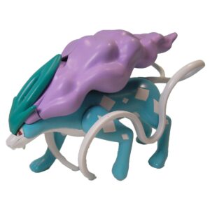 bandai: pokemon: suicune model kit, swiken