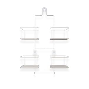 better living products 13228 eclipse hose keeper shower caddy, chrome