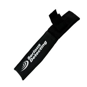 serious detecting durable nylon belt sheath for hand digger and digging knives: ideal for landscaping, gardening, metal detecting, gold prospecting (black)