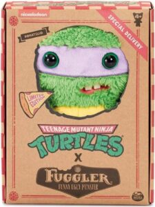 fuggler ugly monster donatello ninja turtle plush figure limited edition, green