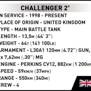 COBI Armed Forces Challenger 2 Tank