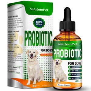 probiotics for dogs | liquid probiotics for dogs | prebiotic for dogs & digestive enzymes | puppy probiotic | dog probiotics and digestive enzymes | 2 oz