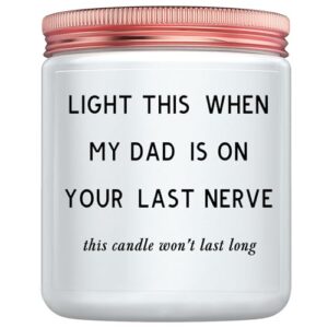 funny mom gifts, gifts for mom from daughters and son, mom birthday mother's day christmas gift ideas- unique women candles gifts for stepmom, bonus mom