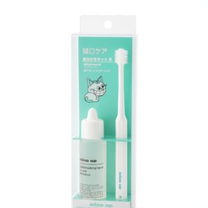 MINDUP Cat Mouth Care Toothbrush Kit B (Cylinder Head)