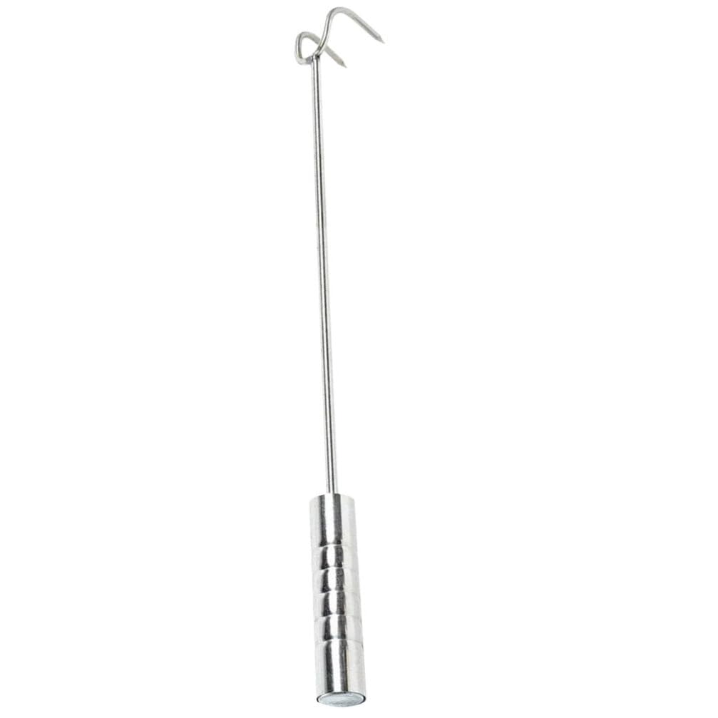 BESPORTBLE Pigtail Food Flipper Meat Hook Stainless Steel Food Turner Hook Cooking Barbecue Turners Hooks Grill Accessories for BBQ Grilling 50cm