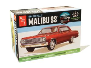 amt 1964 chevy chevelle malibu super sport craftsman plus 1:25 scale model kit