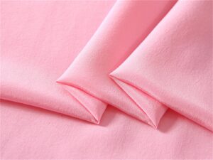 100 pure mulberry silk fabric 44'' width 16m/m crepe de chine silk by 1 yard for pajamas,shirt or diy crafts(pink)