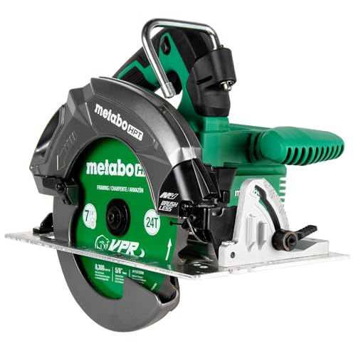 Metabo HPT 36V MultiVolt™ Circular Saw, 7-1/4-Inch, Torque Boost Technology, Tool Body Only, Optional AC Adapter Available, C3607DBQ4