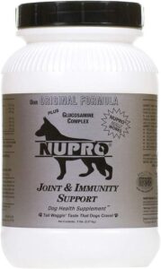 nupro's nutri-pet research joint support, 5 pound. ilios packaging.